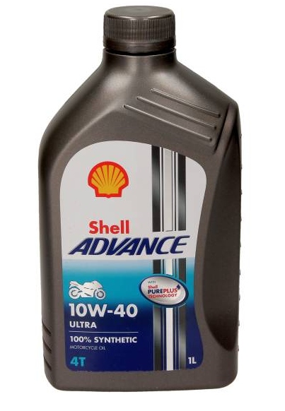 SHELL ADVANCE 4T ULTRA 10W40 olej silnikowy syntetyczny motocyklowy 1L